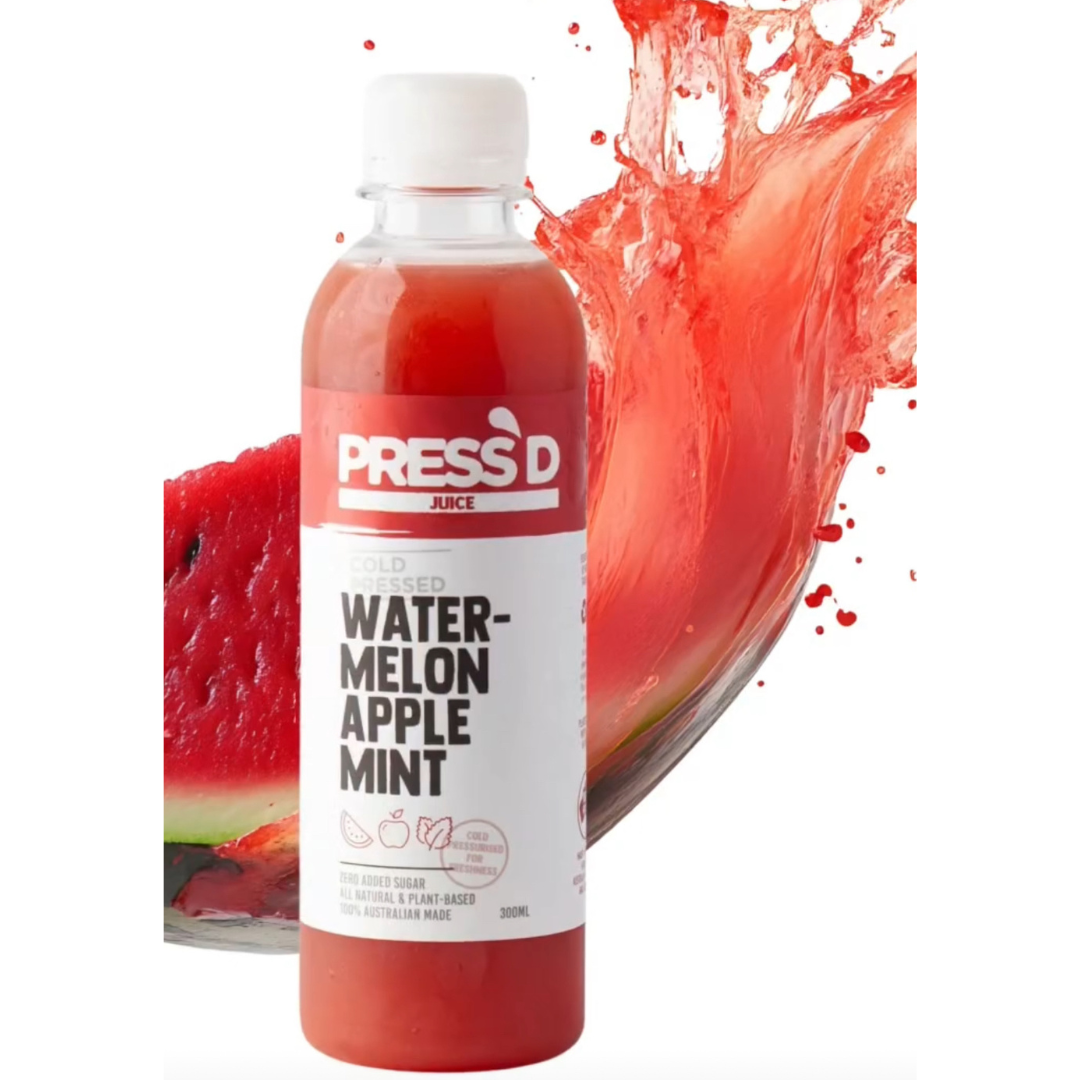 Press'd Watermelon Apple Mint Juice 300ml – King Cole Direct Fruit Supply